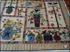 The Painted Quilt: A Finish!